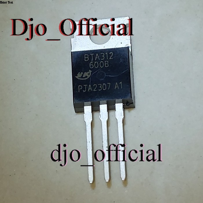 Jual BTA312 600B BTA 312 600 Triac 600V 12A Triacs To-220 BTA312-600B | Shopee Indonesia