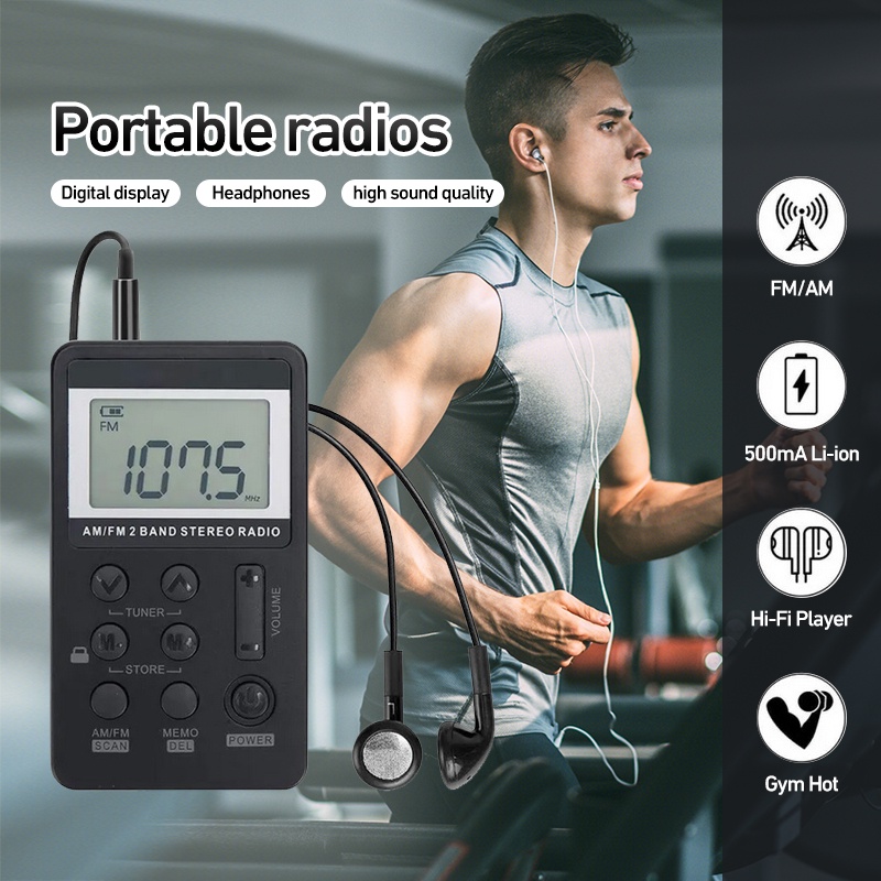 Jual RADIO MINI PORTABLE INTERNATIONAL 2 BAND FM - AM SPEAKER RADIO ...