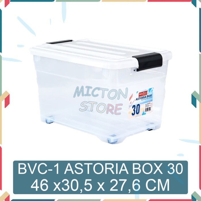 Jual MICTON Lion Star Basic Home BVC-1 Astoria Box 30 CB30 Penyimpanan ...