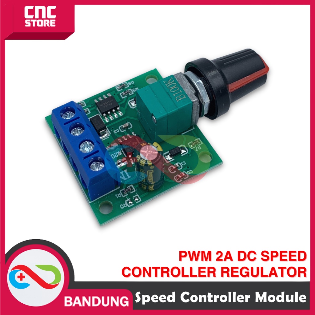 Jual PWM 2A DC SPEED CONTROLLER REGULATOR MODULE | Shopee Indonesia