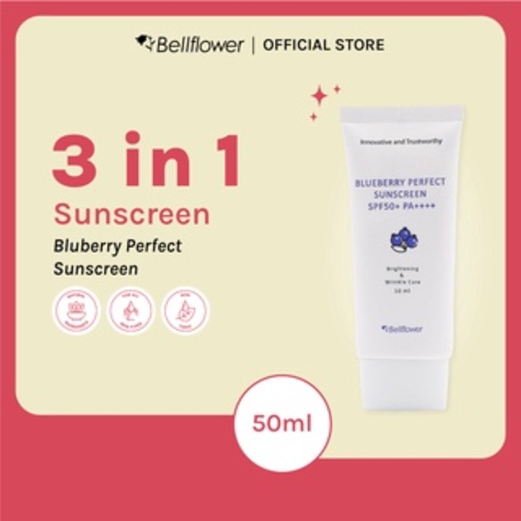 Jual [CLEARANCE] Bellflower Blueberry Perfect Sunscreen SPF 50+ PA ...