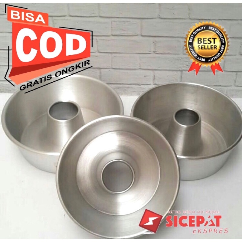 Jual Loyang Kue Bolu Bulat Tulban Baking Pan 18 20 22 24 26 28 cm ...
