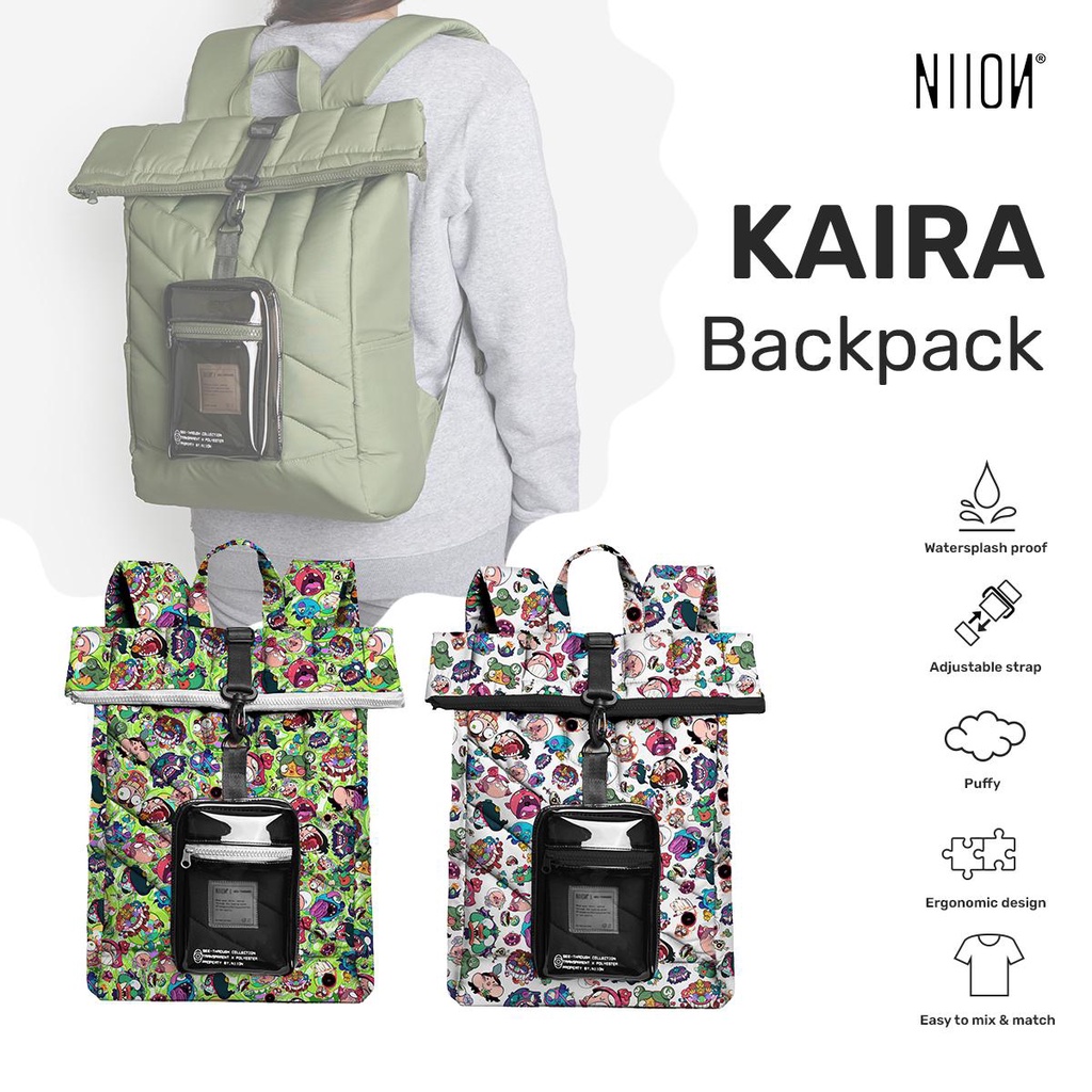 Jual Niion x MOT (Museum of Toys) Kaira basic backpack / tas ransel ...