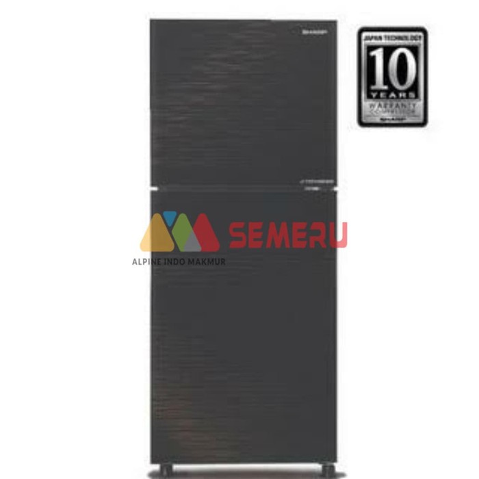 Jual SHARP Kulkas 2 Pintu Glass Door Inverter SJ-246 XI-MK (khusus makassar) | Shopee Indonesia