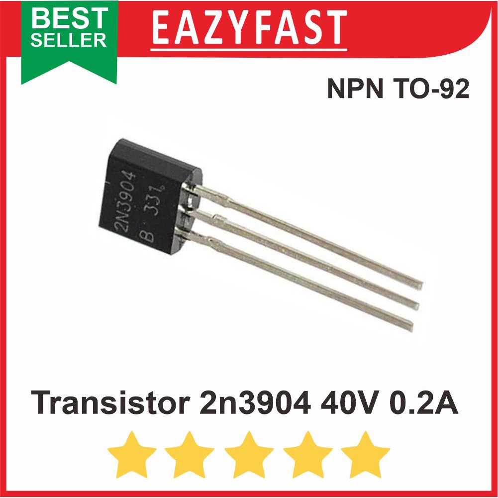 Jual Transistor Tr NPN 2n 3904 2n3904 TO-92 | Shopee Indonesia