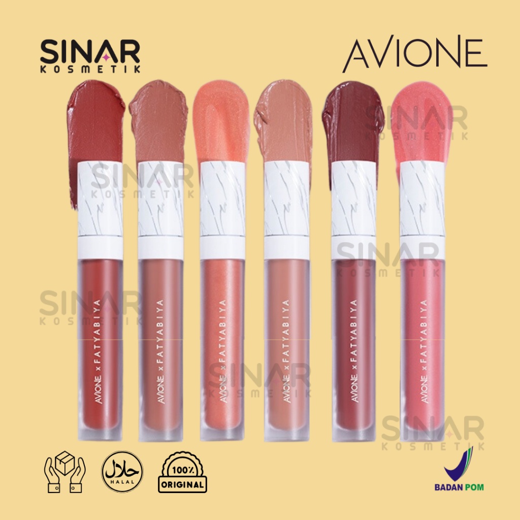 Jual Avione X Fatya Biya Ultimate Lip Collection Lip Cream - Liquified ...