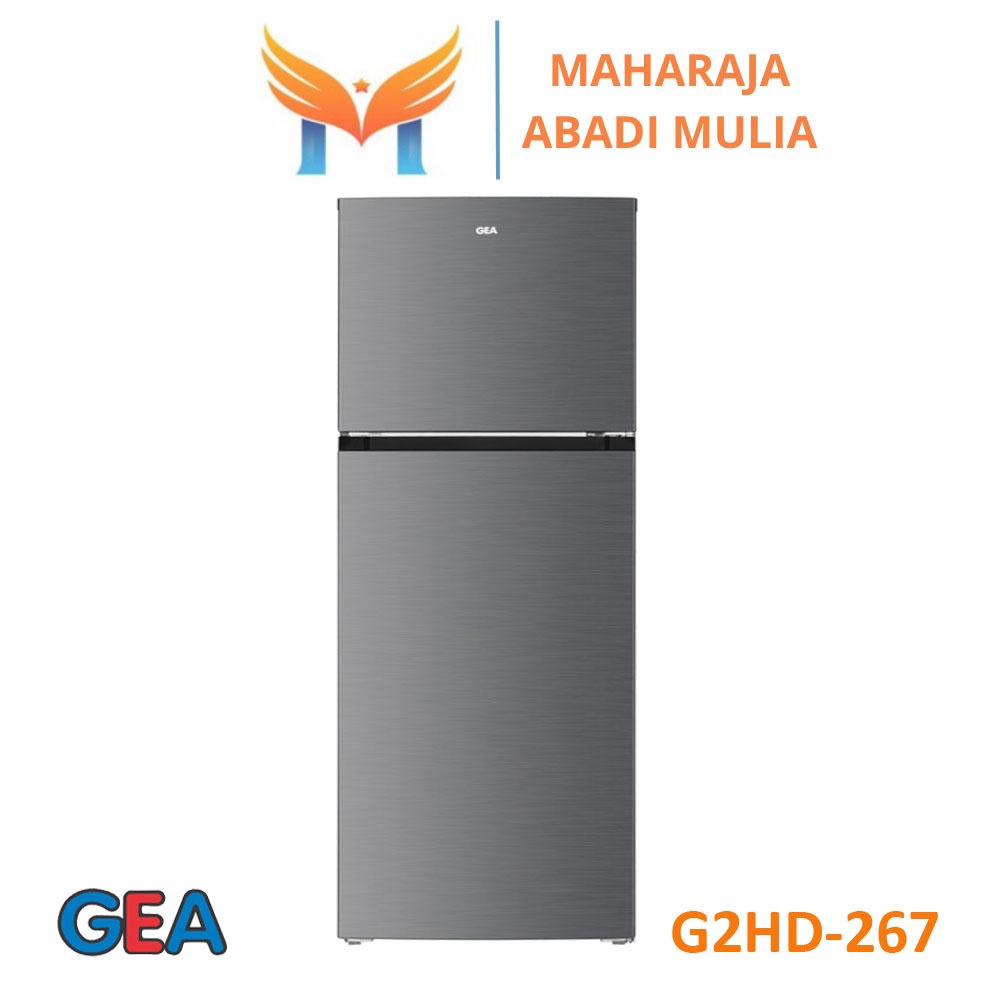 Jual Kulkas 2 Pintu Gea G2hd-267 Home Refrigerator Garansi Resmi ...