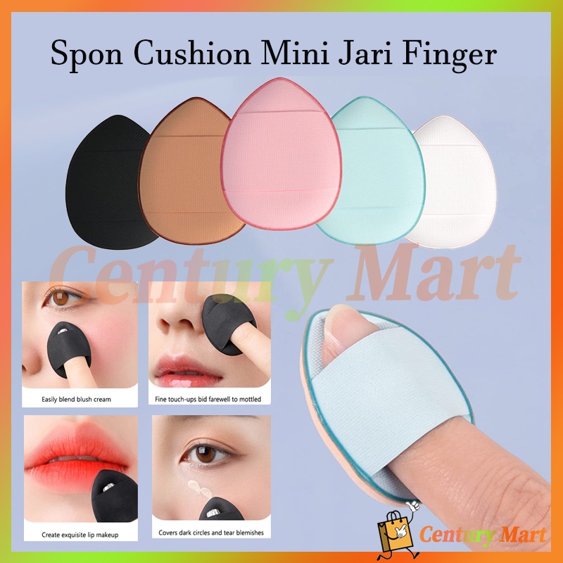 Jual 10pcs Spon Cushion Mini Jari Finger/Spon Puff Thumb Air Cushion ...