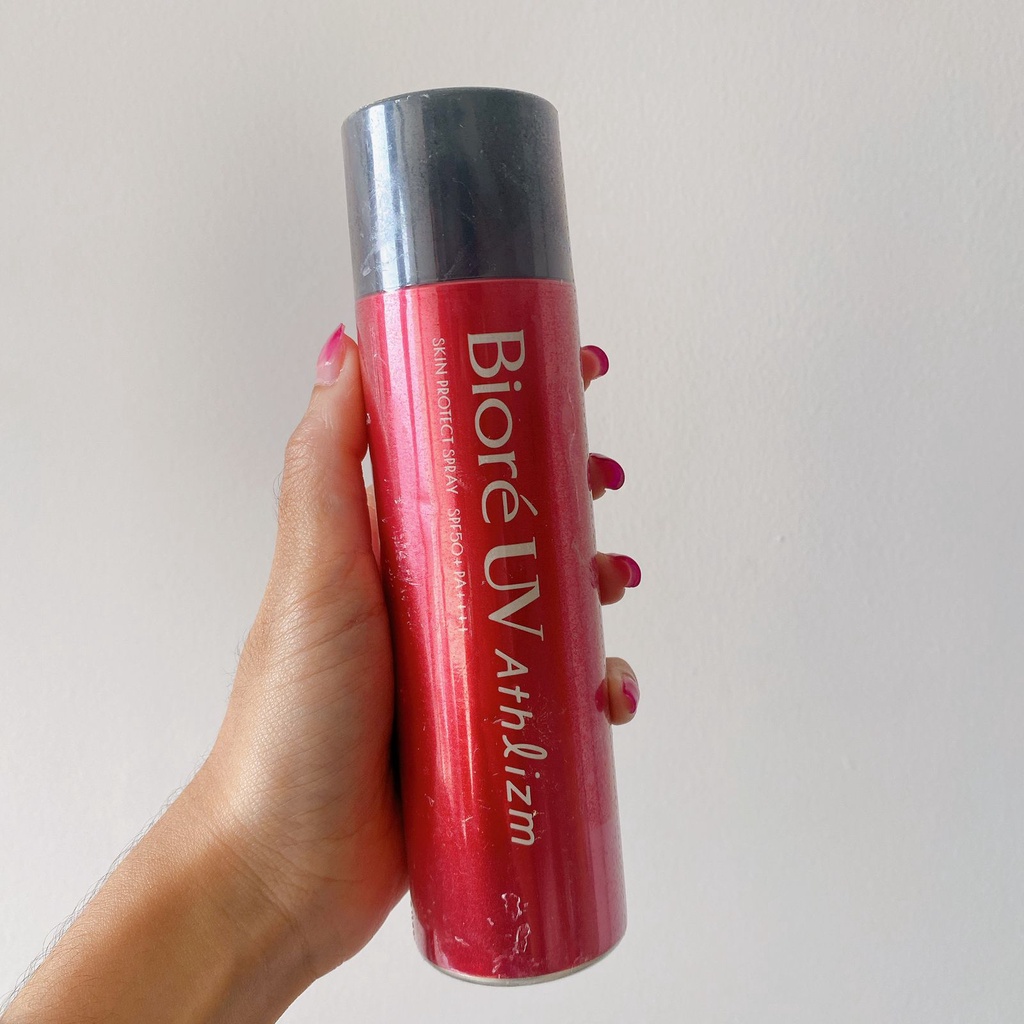 Jual Biore UV Athlizm Skin Protect Spray SPF 50+ PA++++ 90g | Shopee ...