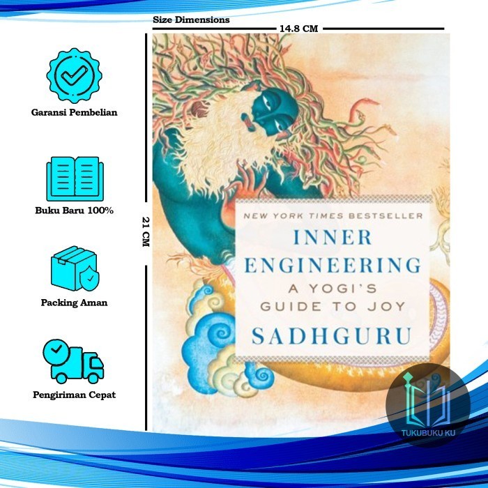 Jual Inner Engineering: A Yogi's Guide to Joy - Sadhguru (English) | Shopee Indonesia