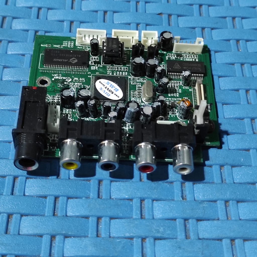 Jual MODUL RCA MIC PCB SOCKET GMC 808A MINI DVD PLAYER PORTABLE ...