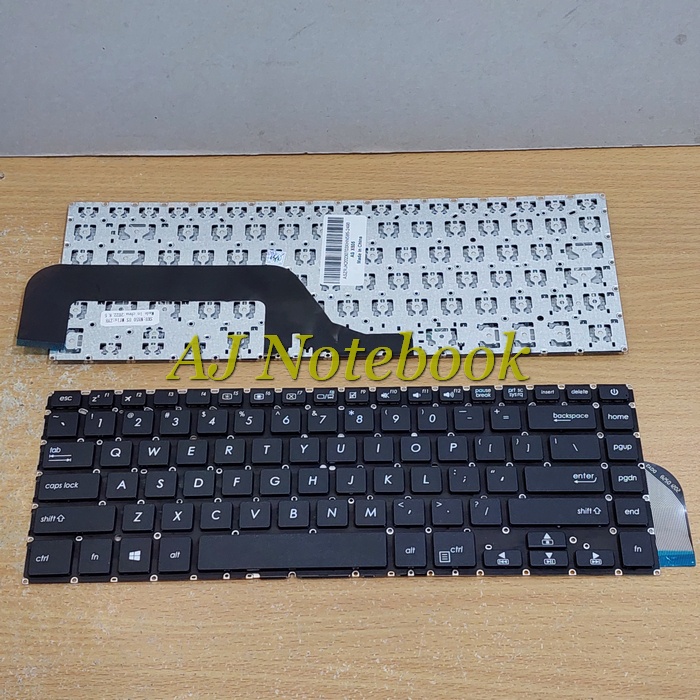 Jual Keyboard Laptop Asus X505 X505Z X505ZA X505ZE X505B X505BA HITAM ...