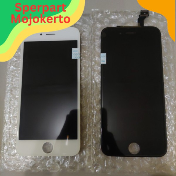 Jual Lcd iphone 6 black white - Putih | Shopee Indonesia