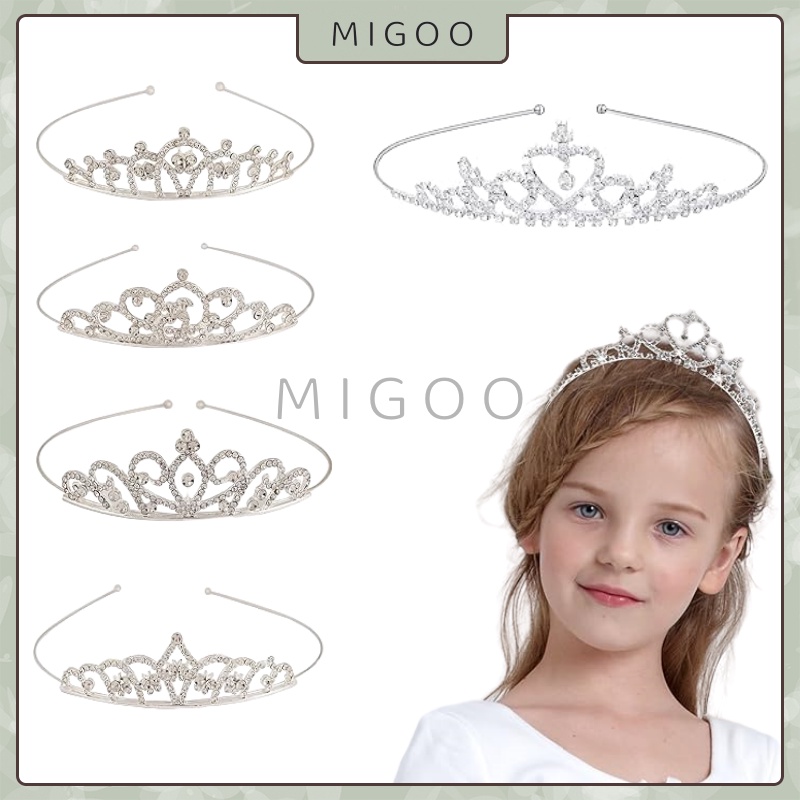 Jual MiGoo Bando Mahkota Wanita Korea Fashion Mahkota Putri Berlian ...