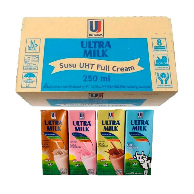 Jual ULTRA MILK UHT 250ml | Shopee Indonesia