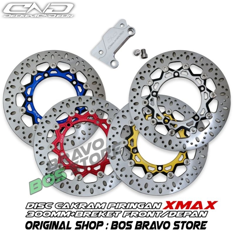Jual Piringan Cakram Floating Depan DND DELKEVIC 300MM Xmax 250 Old / New | Shopee Indonesia