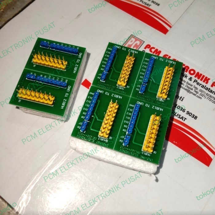 Jual Konector DMD P10 Arduino/connector konverter HUB 12 -Header Lurus ...