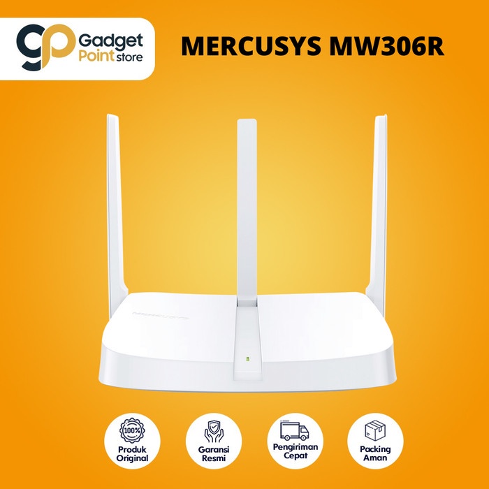 Jual Mercusys MW306R 300 Mbps Multi-Mode Wireless N Router | Shopee ...