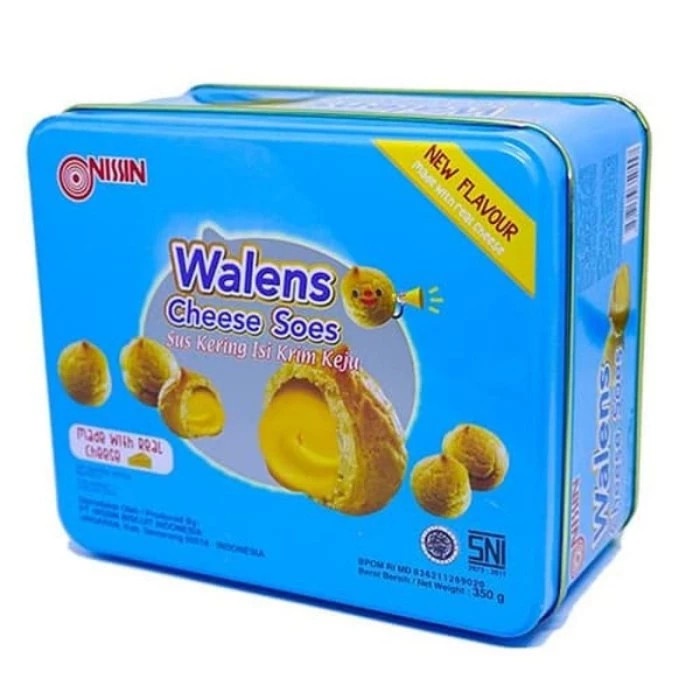 Jual Wallens Cheese Soes 350gr (Kemasan Kaleng) | Shopee Indonesia