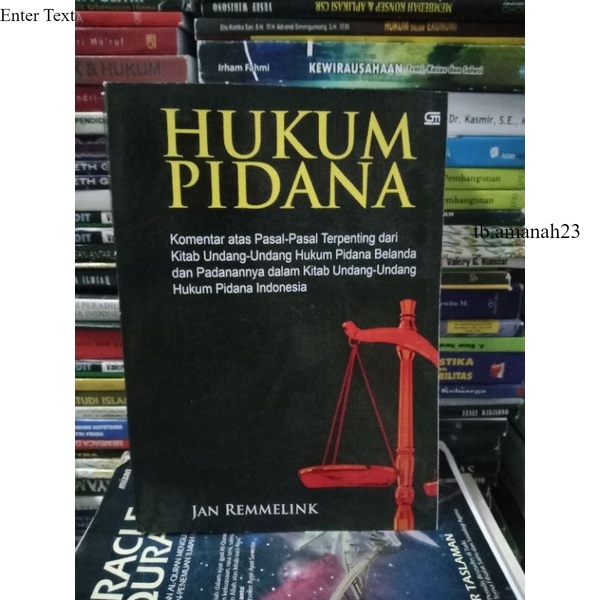 Jual Buku HUKUM PIDANA BY JAN REMMMELING | Shopee Indonesia