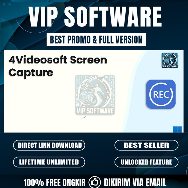 Jual [Full Version] 4Videosoft Screen Capture Lifetime Pro Win OS ...