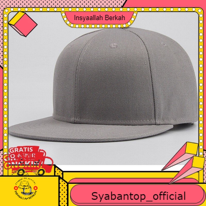 Jual Topi Snapback Polos Pria Flexfit Yupoong 6089M Premium Classic ...