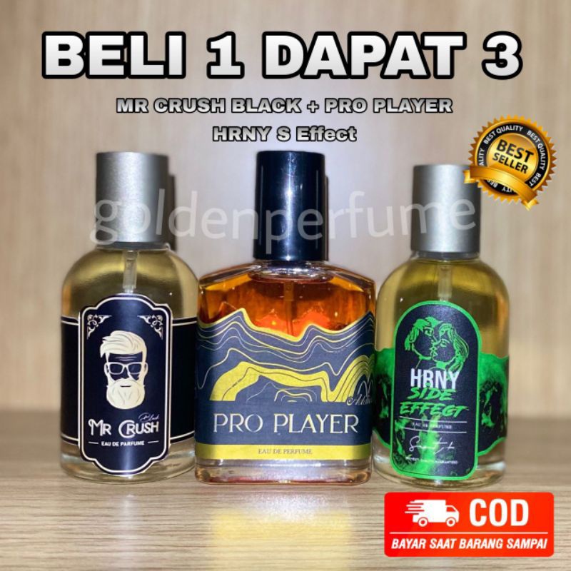 Jual [BELI 1 DAPAT 3] CRUSH BLVCK + H12NY S Effect + PRO PLAYER ...