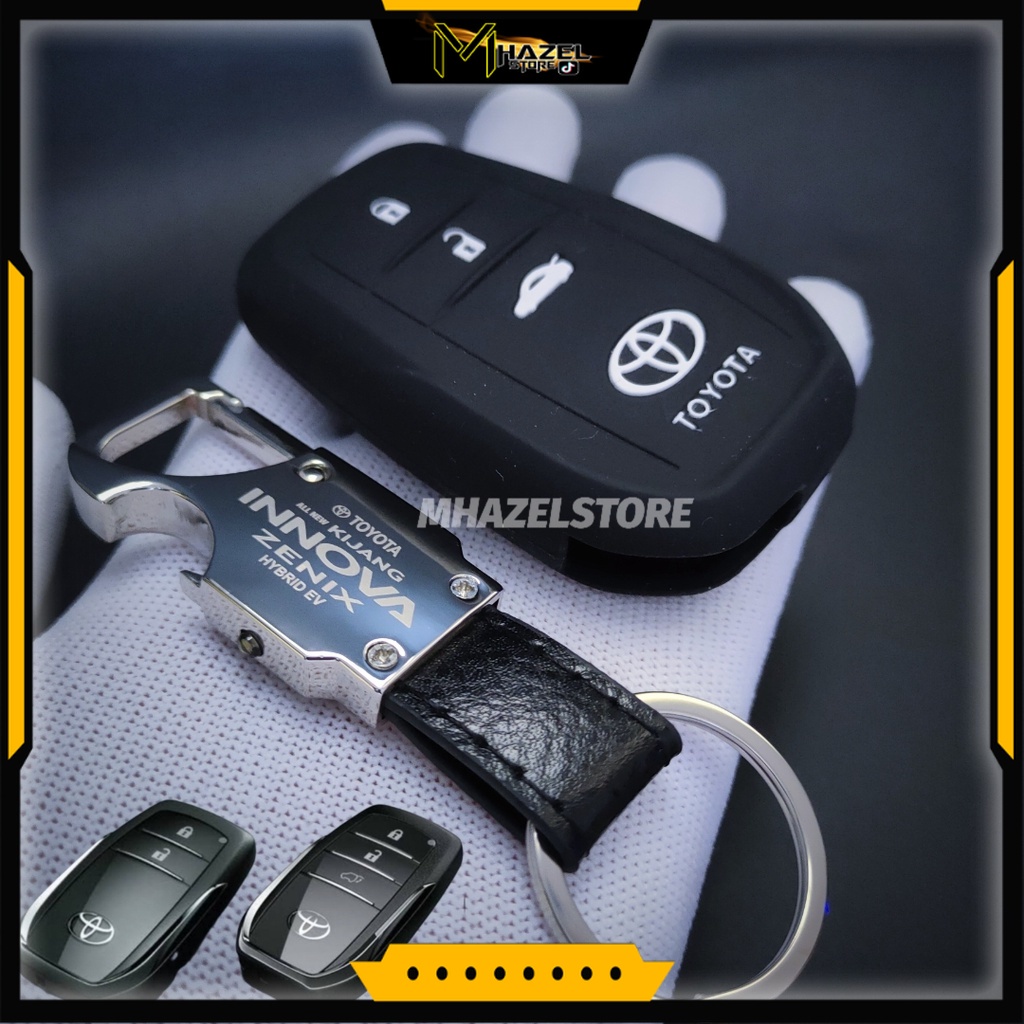 Jual GANTUNGAN KUNCI COVER KEYLESS REMOTE MOBIL TOYOTA KIJANG INNOVA ...