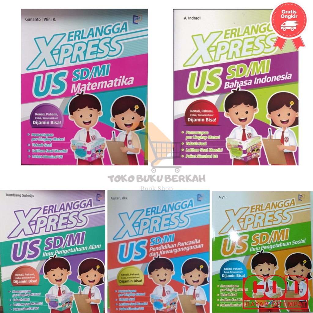 Jual Erlangga Express US SD/MI Penerbit Erlangga Edisi Revisi | Shopee ...
