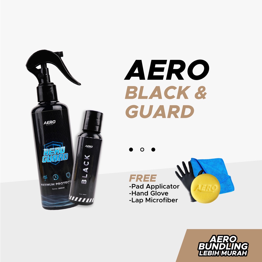 Jual Aero Bundling Aero Black & Aero Guard | Shopee Indonesia