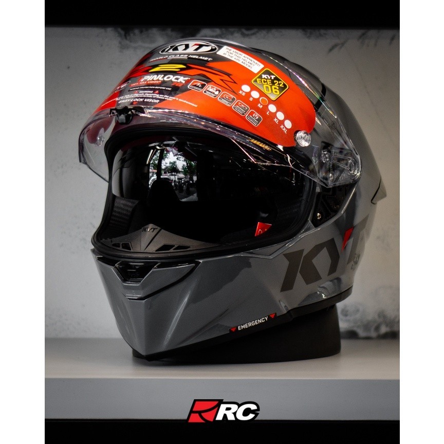 Jual KYT R2R Gorila Grey | Shopee Indonesia