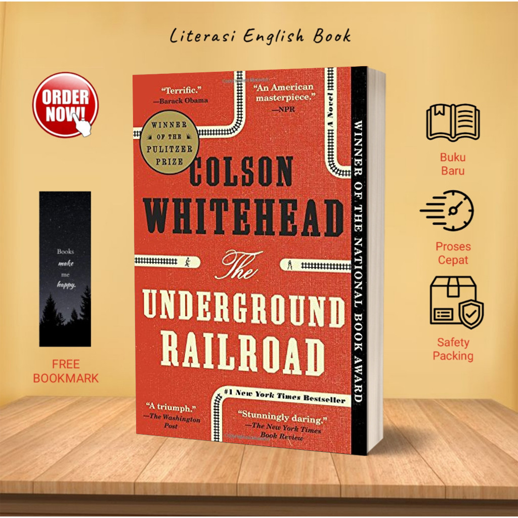 Jual The Underground Railroad by Colson Whitehead (English) | Shopee ...