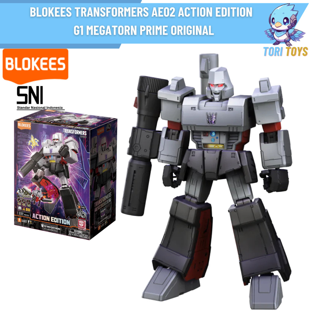 Jual Blokees Transformers AE02 Action Edition G1 Megatron ...
