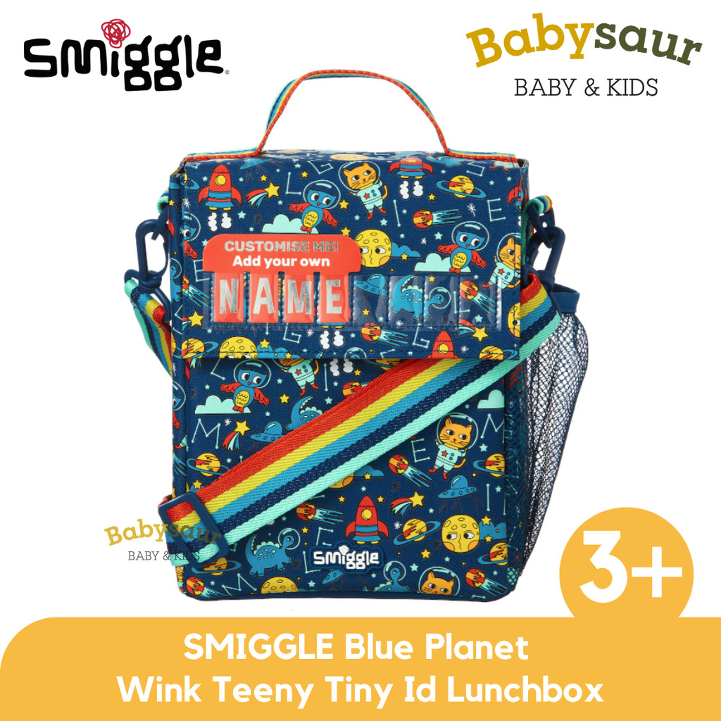 Jual SMIGGLE 100% Original Blue Planet Wink Teeny Tiny Id Lunchbox Tas ...