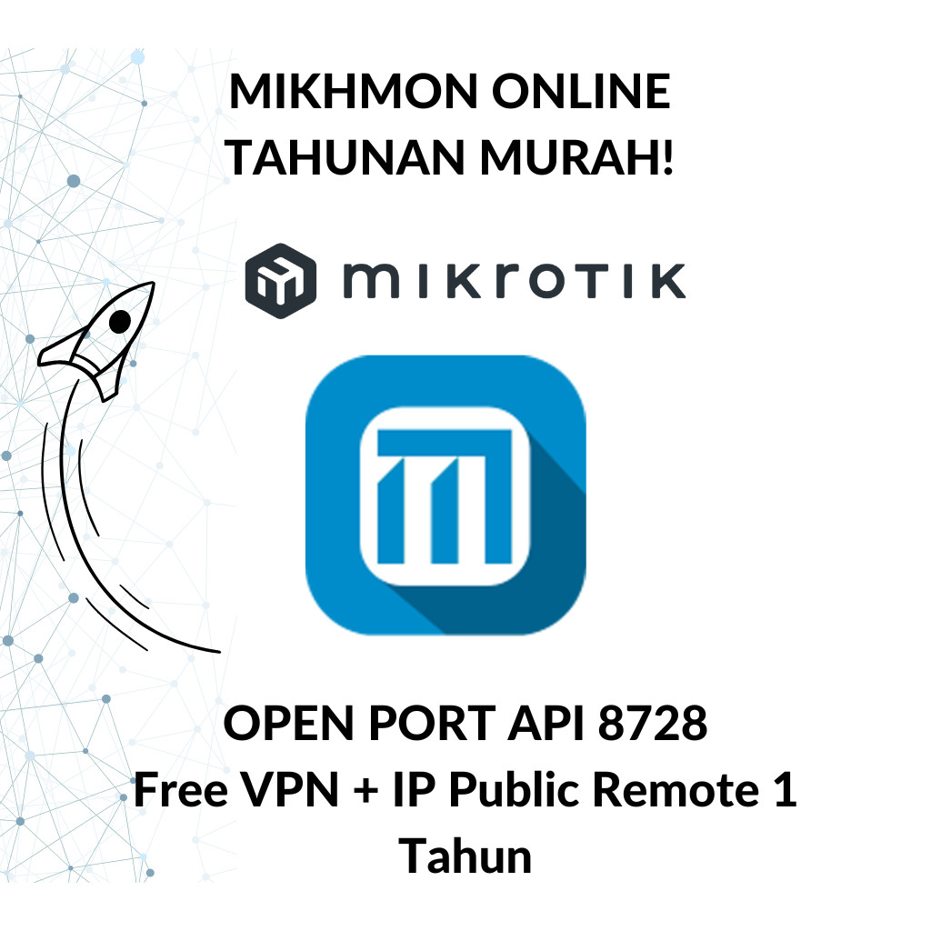 Jual Akses Mikhmon Online 12 Bulan + Bisa Req Subdomain Open Port 8728 ...