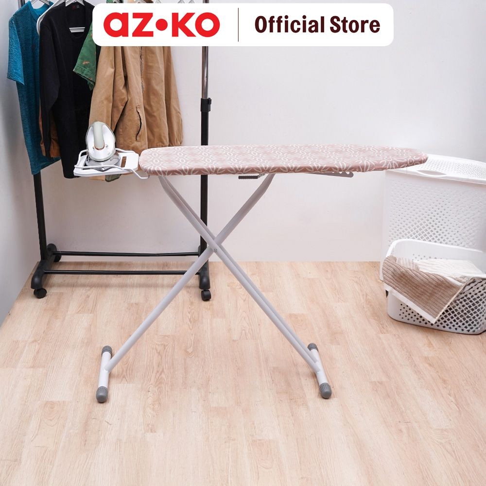 Jual AZKO Stora 91x30 cm Meja Setrika Lipat Dengan Iron Rest Papan ...