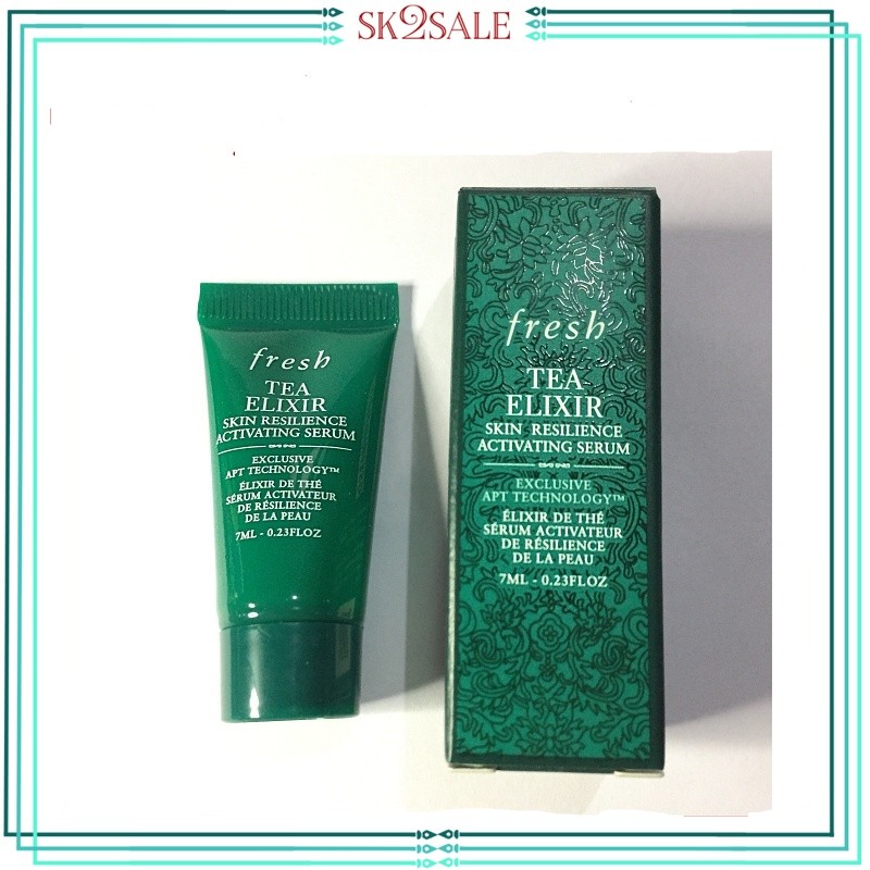 Jual Fresh Tea Elixir Skin Resilience Activating Serum - 7ml | Shopee ...