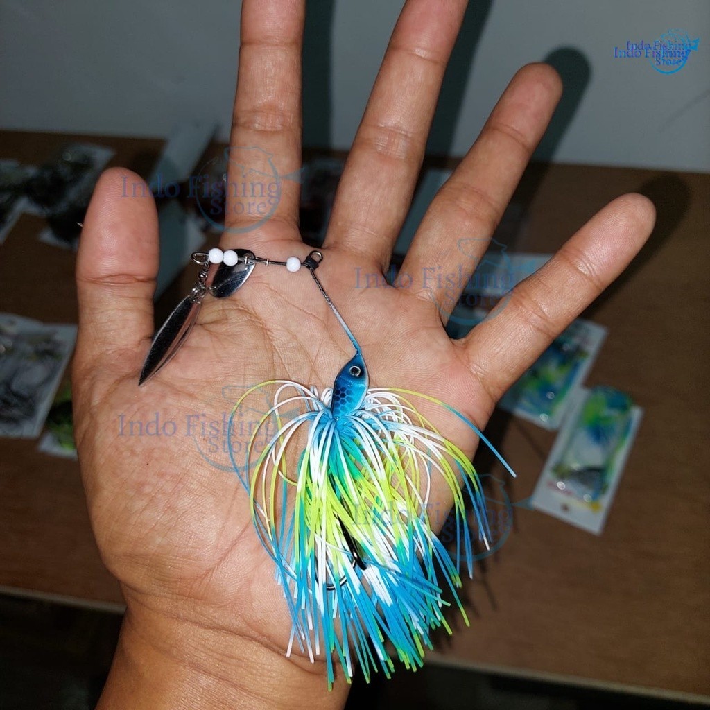 Jual LURE SPINNER BAIT V utk Casting Gabus/Toman UMPAN SPINNERBAIT ...