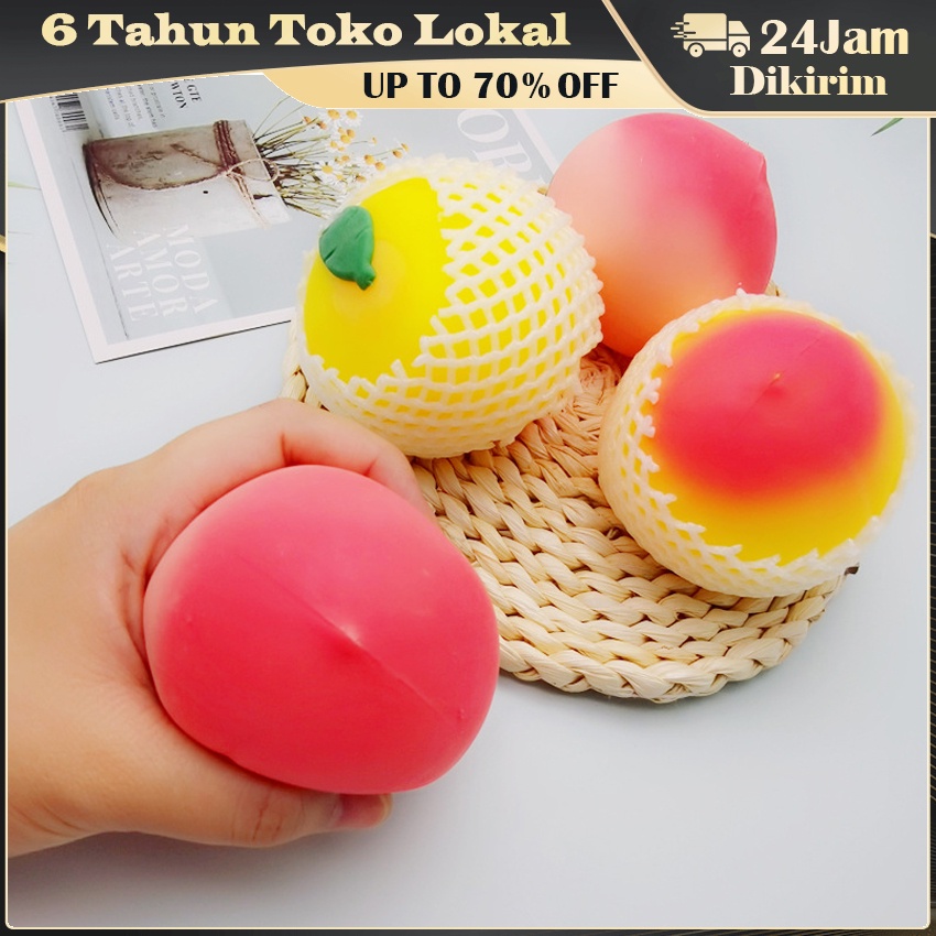 Jual Mainan Squishy Simulasi Buah Peach 3D Dengan Musik Untuk Anak ...