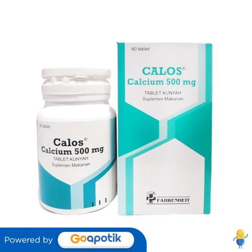 Jual Calos Botol 60 Tablet | Shopee Indonesia