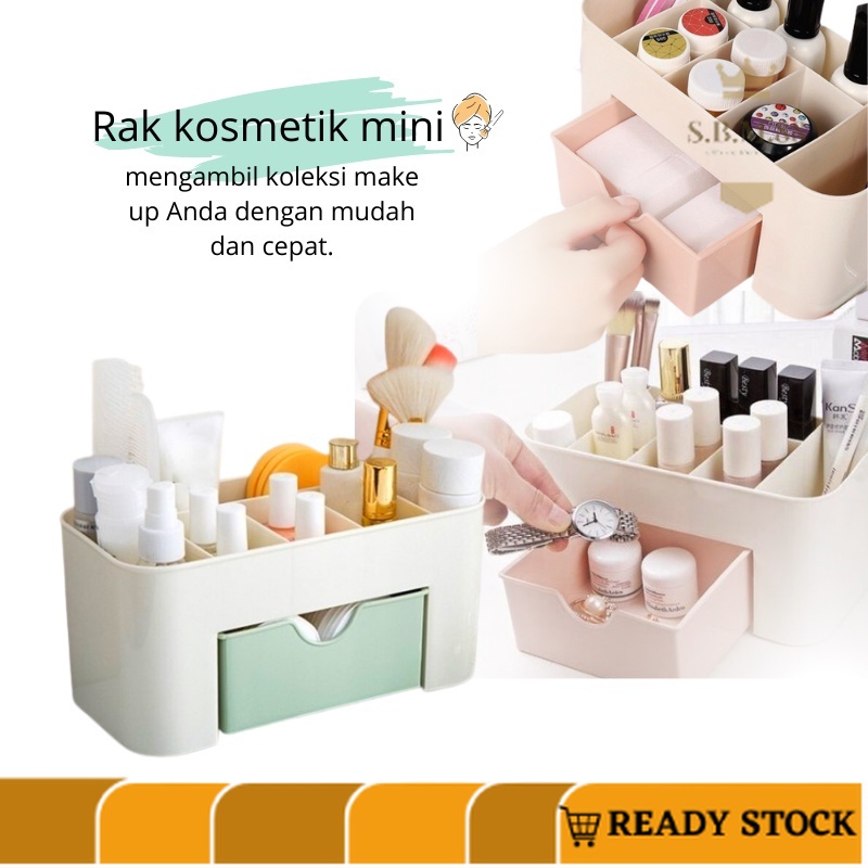 Jual SM88 -D303- Rak Kosmetik Plastik MINI / Rak Makeup MINI / Tempat ...