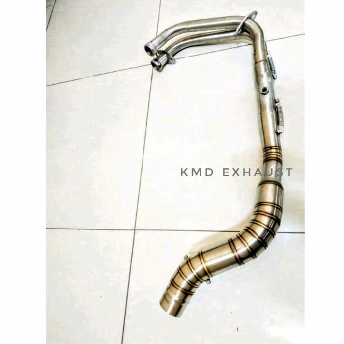 Jual Leher header pipa knalpot r25 mt25 cbr 250rr ninja 250 fi karbu ...