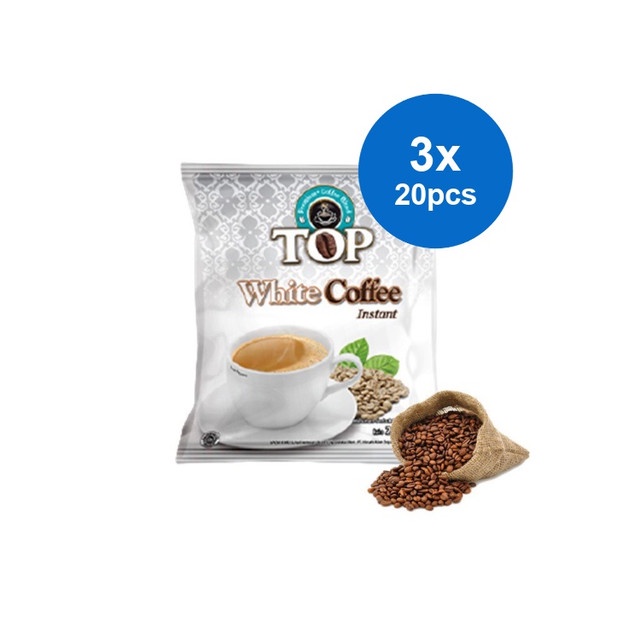 Jual Top White Coffee 20 x 21 gr (3 pack) | Shopee Indonesia