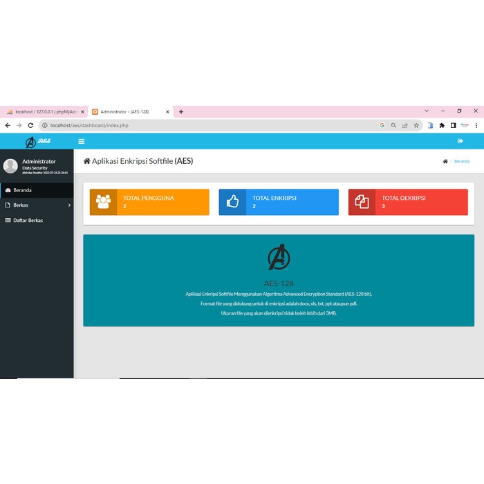 Jual Aplikasi enkripsi dekripsi metode AES 128 | source code php enkripsi | Shopee Indonesia