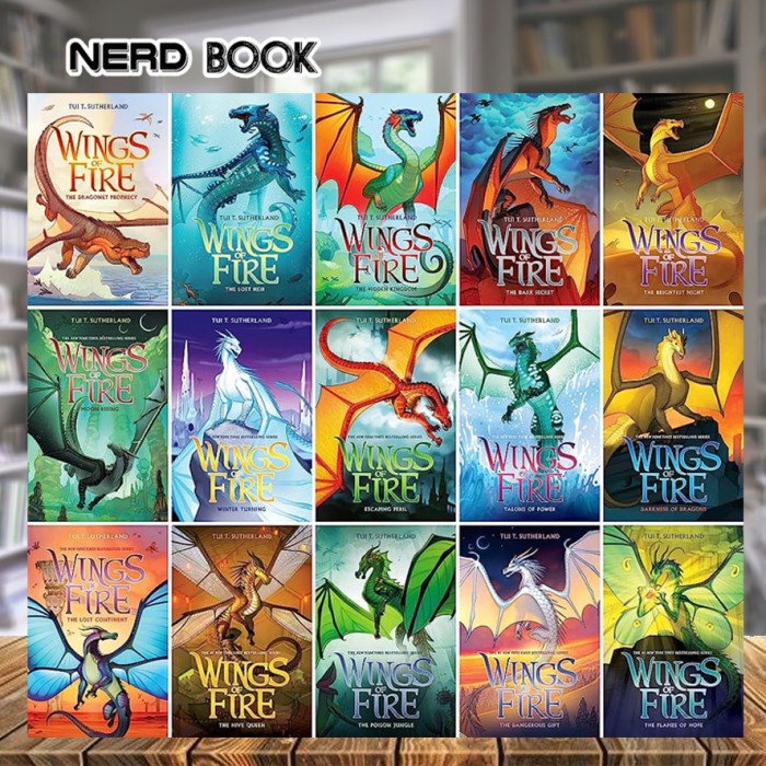 Jual Wings Of Fire The Complete Collection Series Set Books 1 15 9718