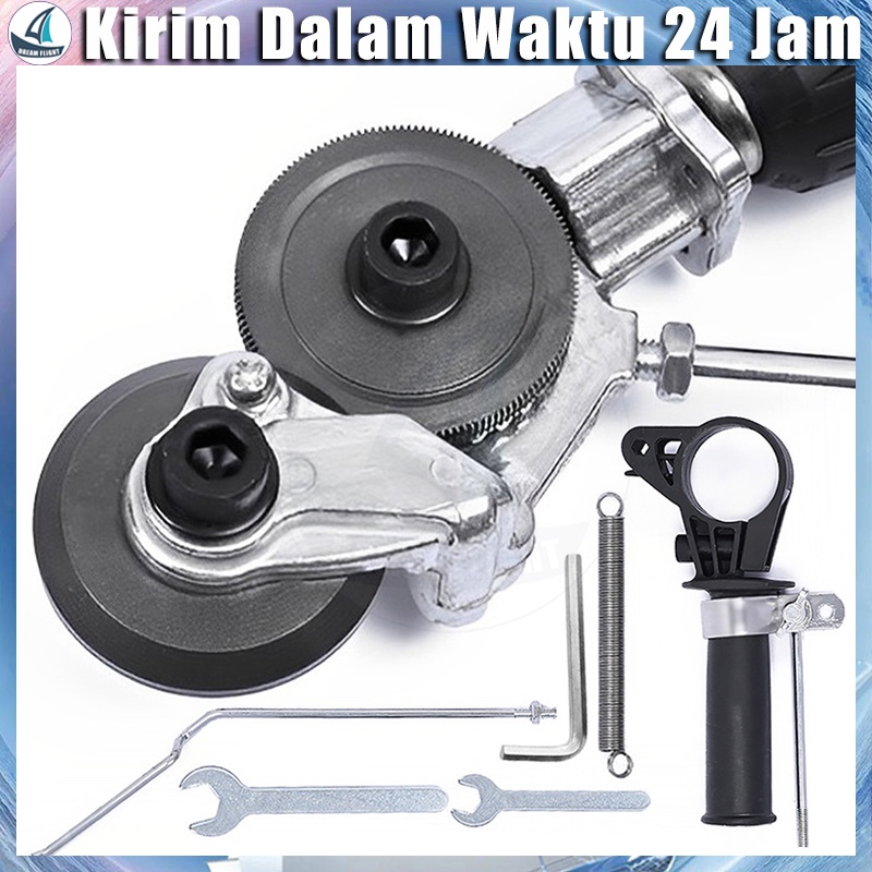 Jual Adaptor Bor Gunting Plat Tipis / Adapter Drill Plate Cutter Alat ...