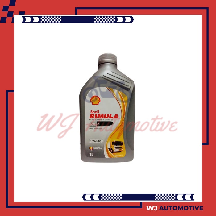 Jual Shell Rimula R4Plus 15W40 1 Liter Oli Mesin Mobil R4 Plus Diesel ...