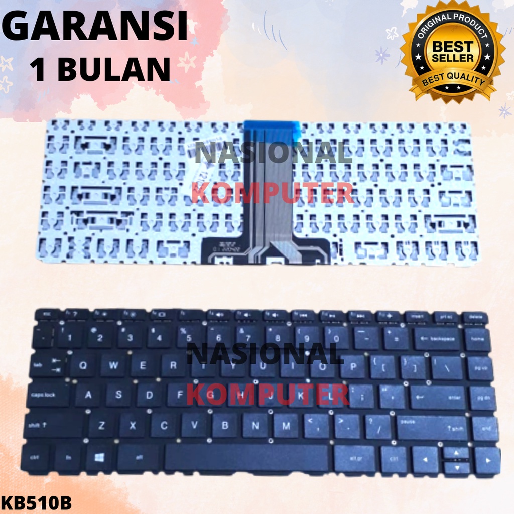 Jual Keyboard HP 240 G6 245 G6 246 G6 TPN-W125 TPN-Q186 TPN-Q189 TPN ...