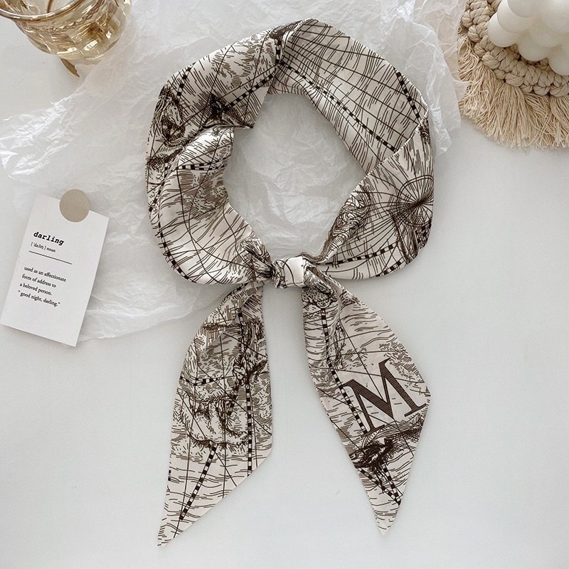 Jual Town Shell - Vol.04 Story Edition Aesthetic Korean Silk Scarf ...