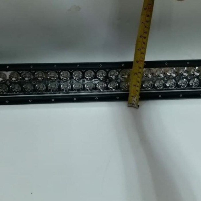 Jual Variasi Lampu Led Bar Mobil 3 Row 3 Mode 80 cm 12 Volt / 24 Volt ...